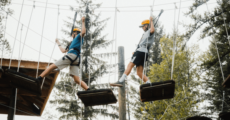 Glacier Zipline Park - High Ropes Adventure Park - Glacier Highline