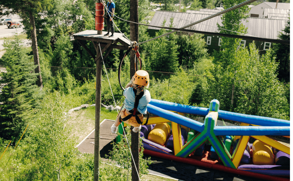 High Rope Course & Zipline Park - Glacier Highline